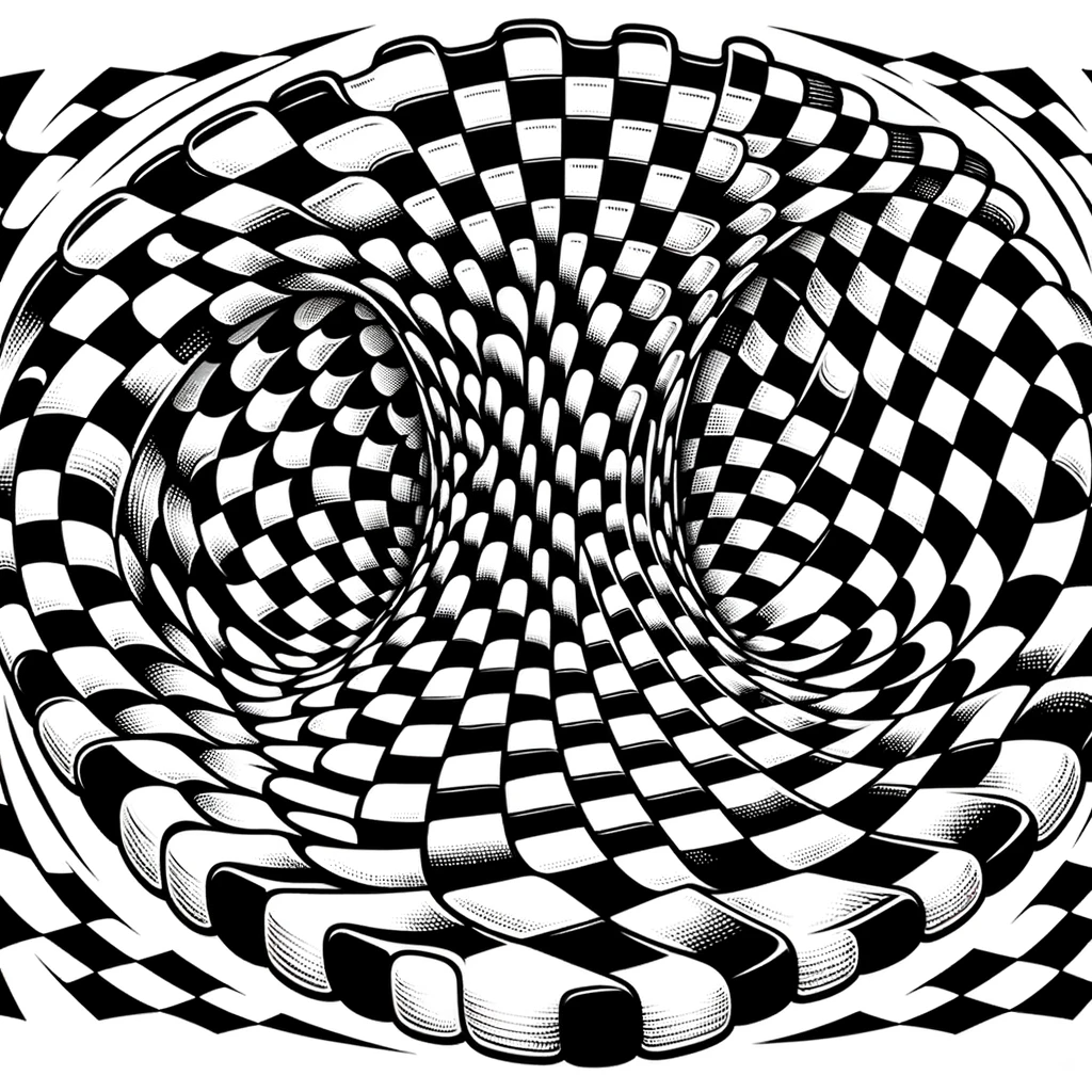 Checkerboard Art Coloring Pages - Creative Coloring World