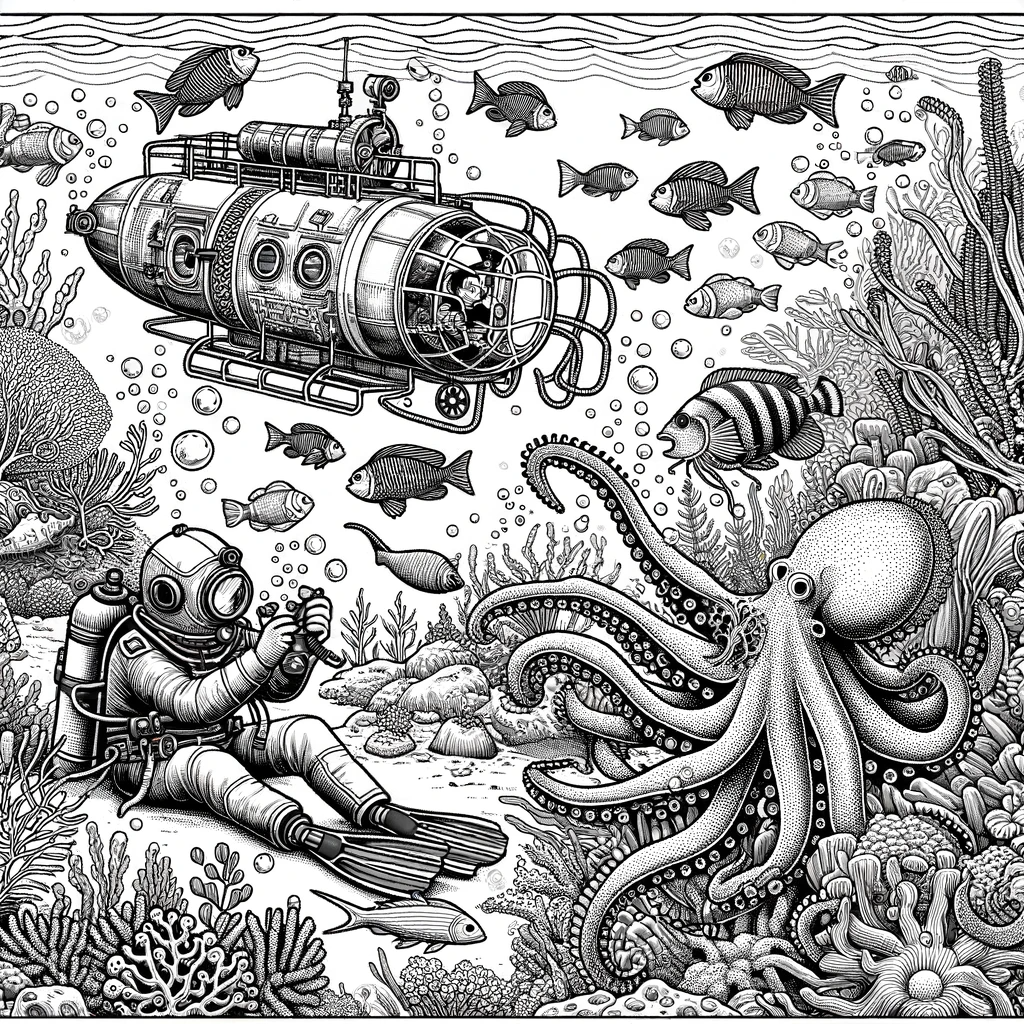 Underwater Adventure - Creative Coloring World