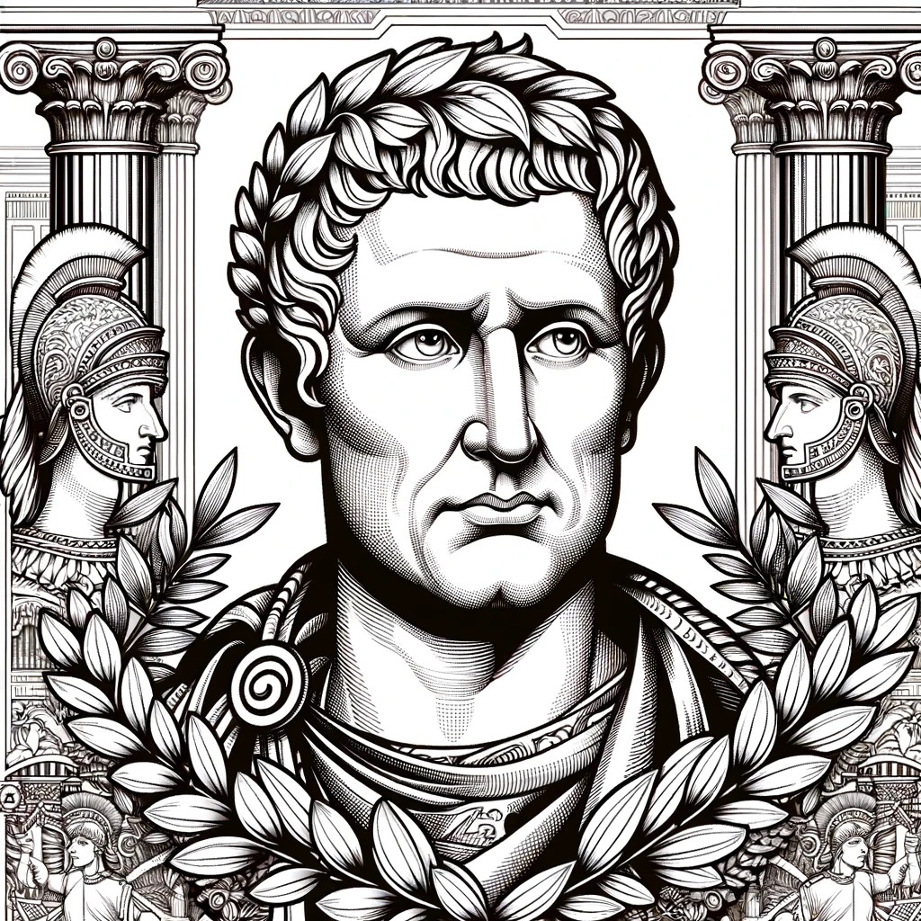 Julius Caesar - Creative Coloring World