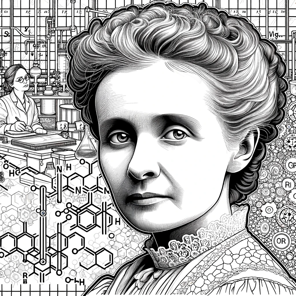 Marie Curie - Creative Coloring World