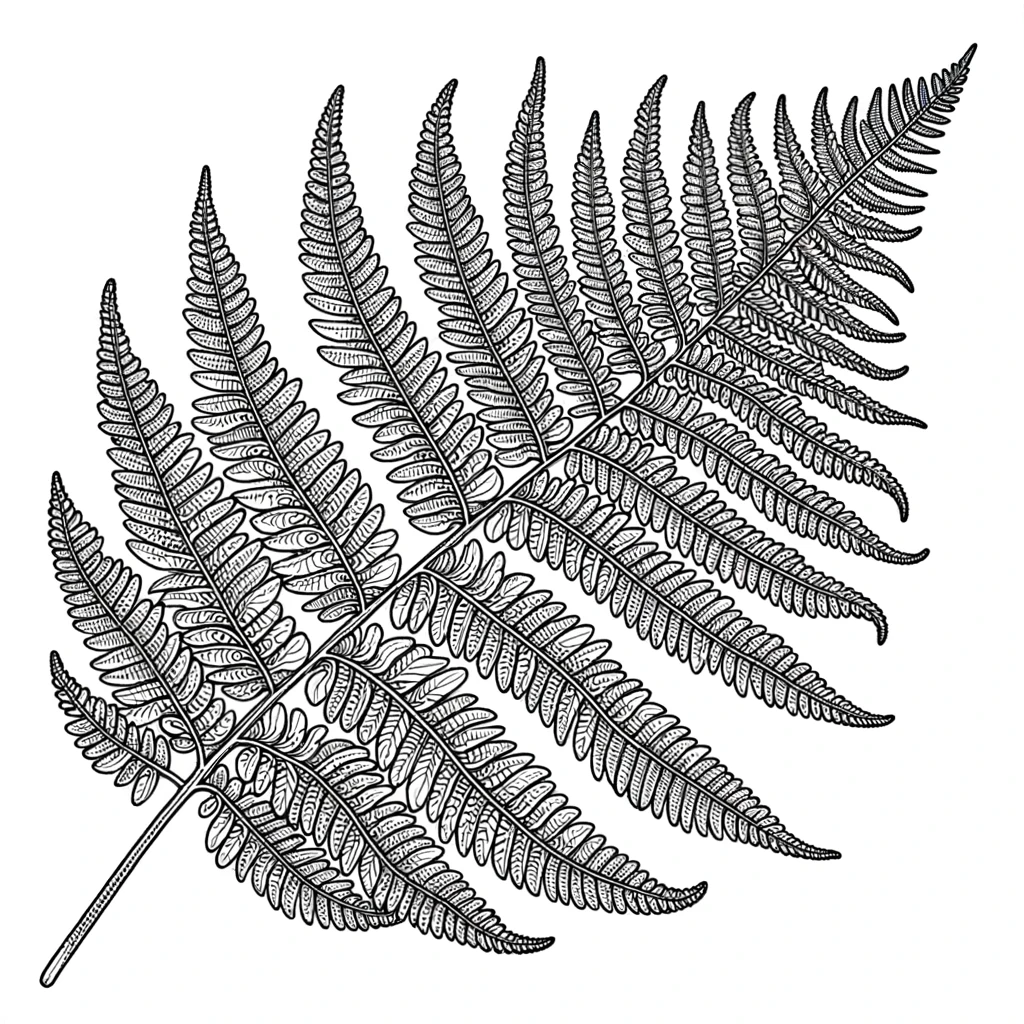 Fern Finesse - Creative Coloring World